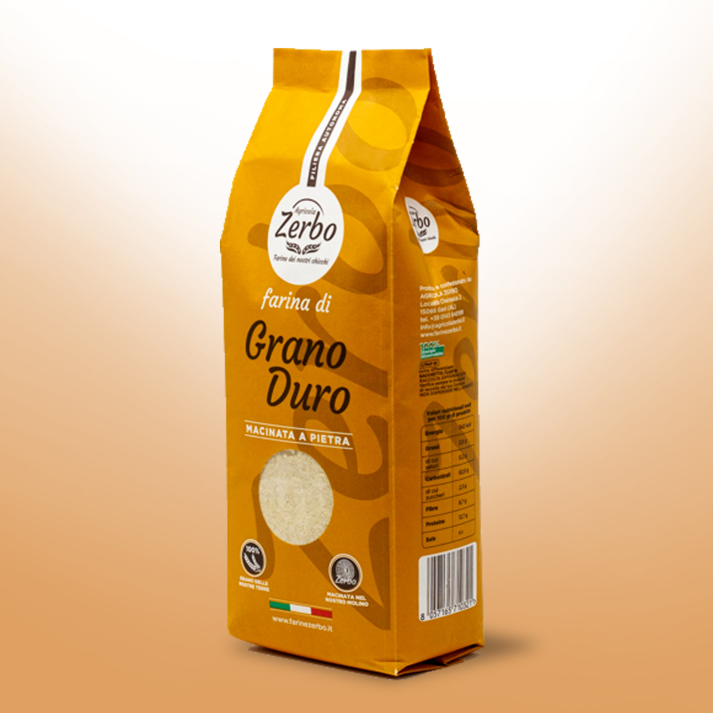 Farina di grano duro - Farine Zerbo